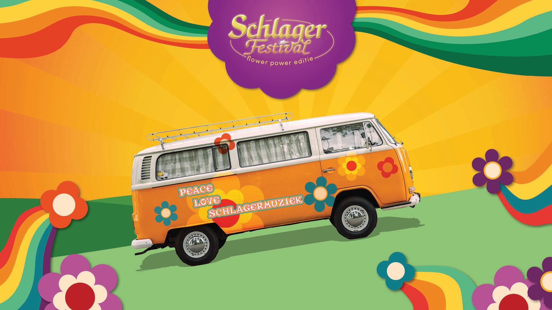 Het Schlagerfestival 2024, Flower Power Editie | Tickets | be•at tickets